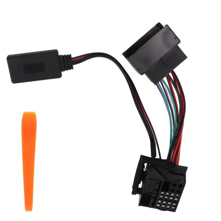 Stereo Wiring Harness, Music Play Input Adapter Cable Waterproof ...