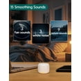 Pocket Mini Glow White Noise Sound Machine 1 - White-with Night Light ...