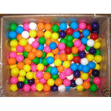 100 ASSORTED GUMBALLS 1" VENDING MACHINE BULK GUM BALLS - Walmart.com