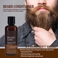 YURHERSU Sandalwood Beard Shampoo Beard Cleansing And Care Set 200ML ...