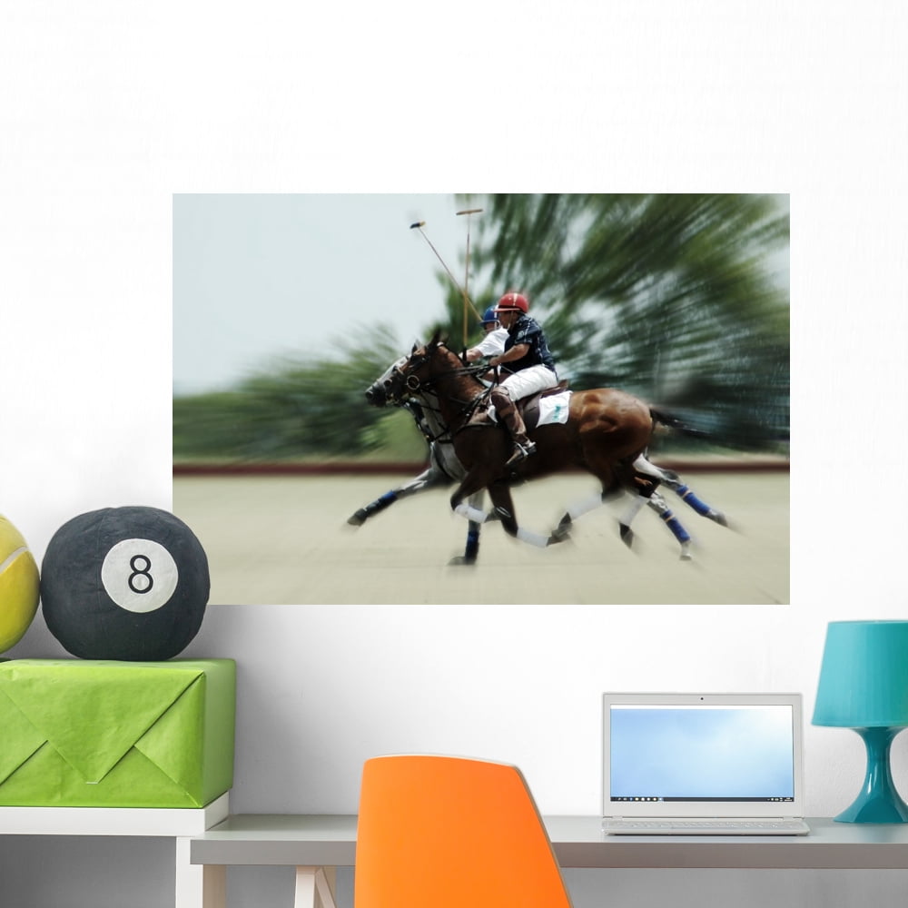 Polo Wall Mural Decal Sticker, Wallmonkeys Peel & Stick Vinyl Graphic ...