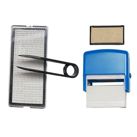 Mini Personalised Stamp Set Detachable Letter Address Learning Number ...