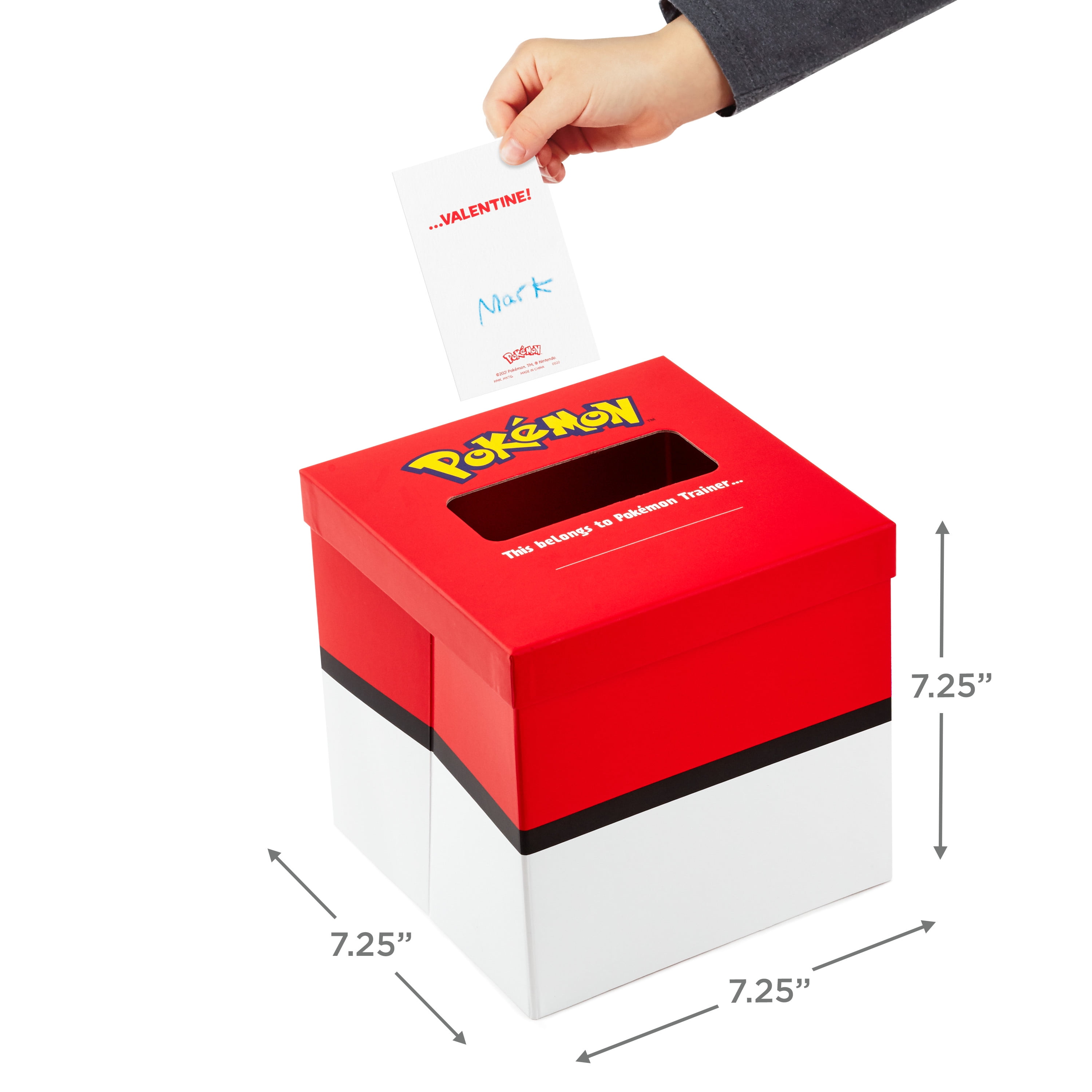 Pokeball Valentine Box