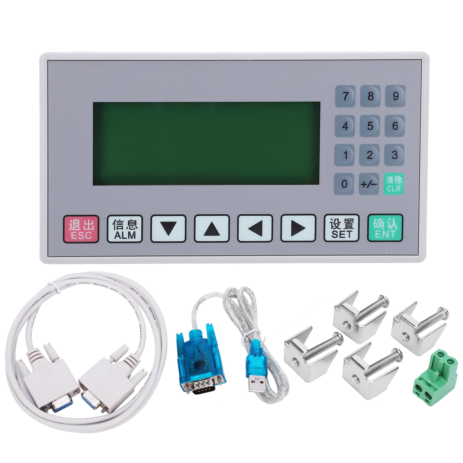 Risegun Controlador PLC, Controlador lógico programable DC18-27V Placa ...