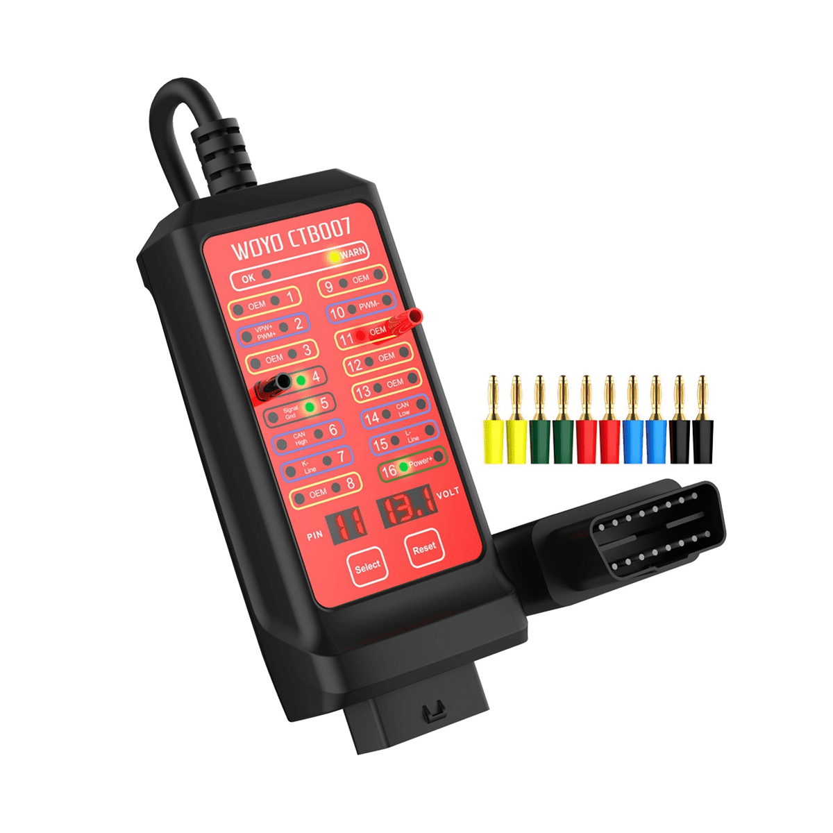 CTB007 OBD Breakout Box CAN Test Box Coche OBD Breakout Box ...