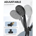 Shower with Handheld, High Handheld Shower 9 Settings, Detachable ...