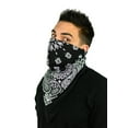 Large Bandanas 27 x 27 | Versatile Biker Rags | Classic Paisley Bandana ...