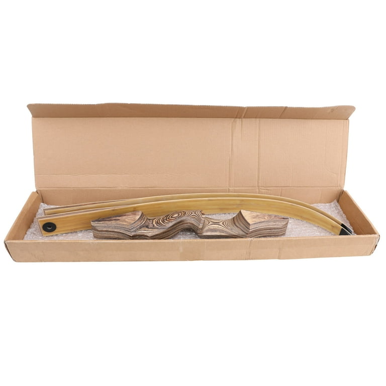 Bamboo Fiberglass Limb Recurve Bow 60" Takedown Recurve Bow 20-60 Lbs ...
