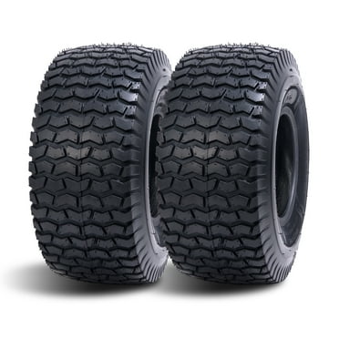 HALBERD 16x6.50-8 Lawn Mower Turf Tires, 4Ply, Super Lug Garden Tractor ...