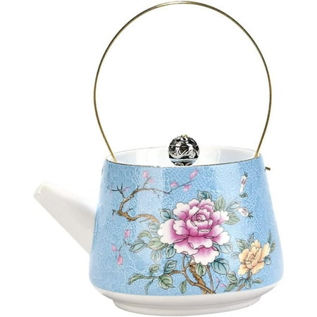 Ceramics Craft Enamel Teapot Container Water Boiling Teapot Heat ...