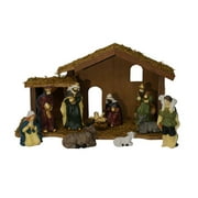 Holiday Time Nativity Set HOLIDAY TIME 11 PIECE PORCELAIN NATIVITY SET