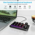 Programmable Macro Bluetooth Keyboard, 12-Key RGB Mini Mechanical ...