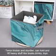 10.6in Folding Storage Box Solid Material Handle On Both Sides For Easy ...