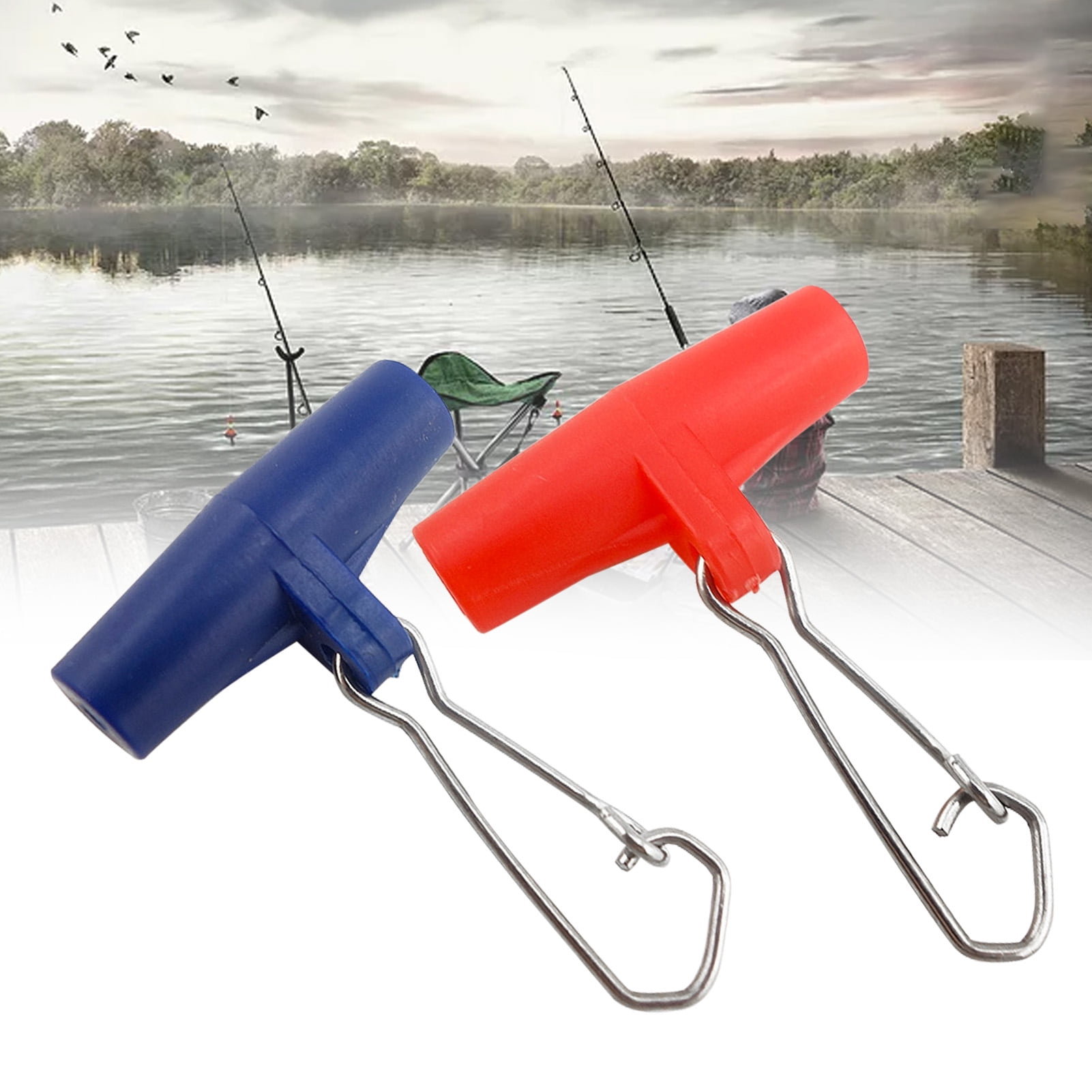 Windfall Fishing Slides, 10Pcs/Set Portable Fishing Line Sinker Slides ...