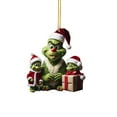 Buyho Grinch Christmas Decorations Grinch Decor Horror Movie Theme
