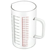 MLINS Glass Measuring Cup With Handle Multipurpose Liquid Measurement ...