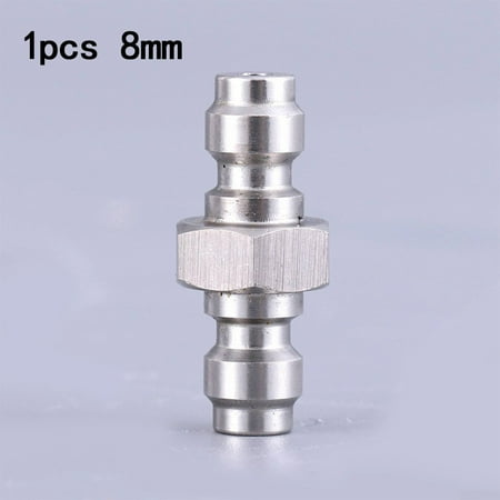 8mm double male quick connect adapter FOR Foster fitting stainless ...