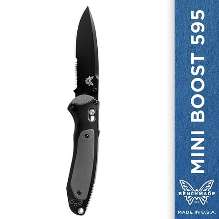 UPC 610953150914 - Benchmade 595 Mini Boost Drop-Point Folding Knife ...
