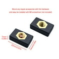 Kayak Track Rails Coppers Nut 6mm Sliding Nut Boats Rails Hardware ...