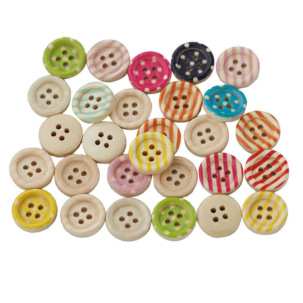 100 Botones de Botones Multicolores, Botones para para Niños Adecuados ...