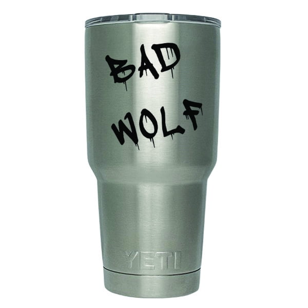 2-Pack Dr Who Inspired Bad Wolf Decal Sticker (DECAL ONLY CUP NOT ...
