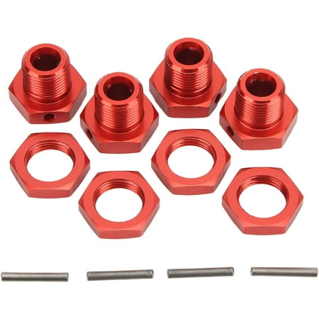 4Set RC Wheel Hex Hub 17mm Aluminum Hex Drive Hub Adapter with Pins for ...