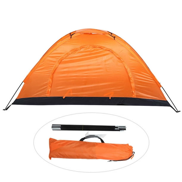 Tienda de Campaña Nikou Impermeable para Una Persona Color Naranja ...