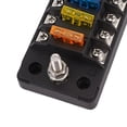 BIMZUC 12 Way Blade Fuse Block Multifunctional Circuit Box Holder with ...