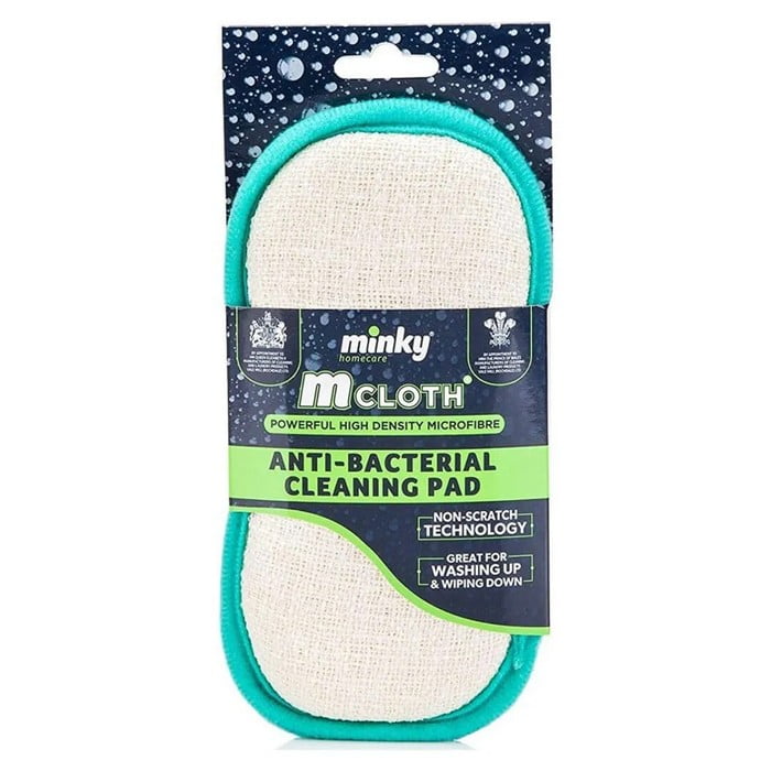 Click here for Minky M Cloth Antibacterial Cleaning Pad One Size prices