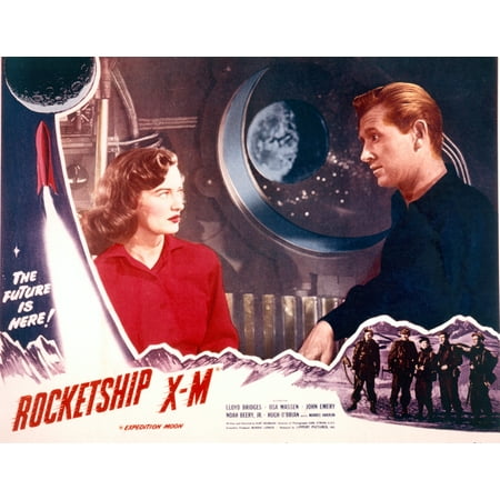 Rocketship X-M Osa Massen & Lloyd Bridges 1950 Movie Poster Masterprint ...