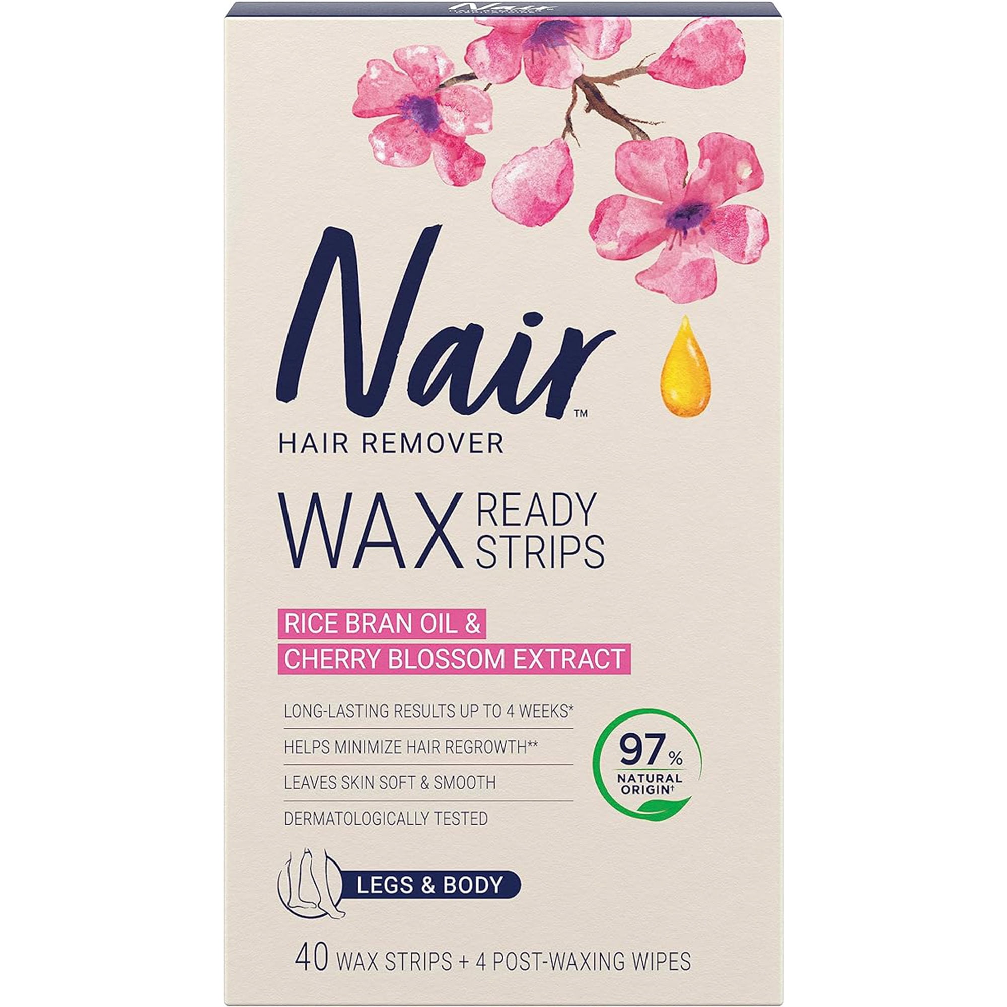 Click here for Nair Wax Ready Hair Removal Strips For Legs And Bo... prices