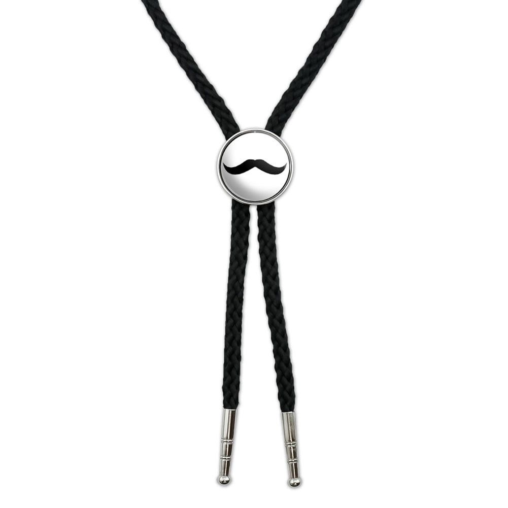 Mustache Funny Southwestern Bolo Tie - Walmart.com