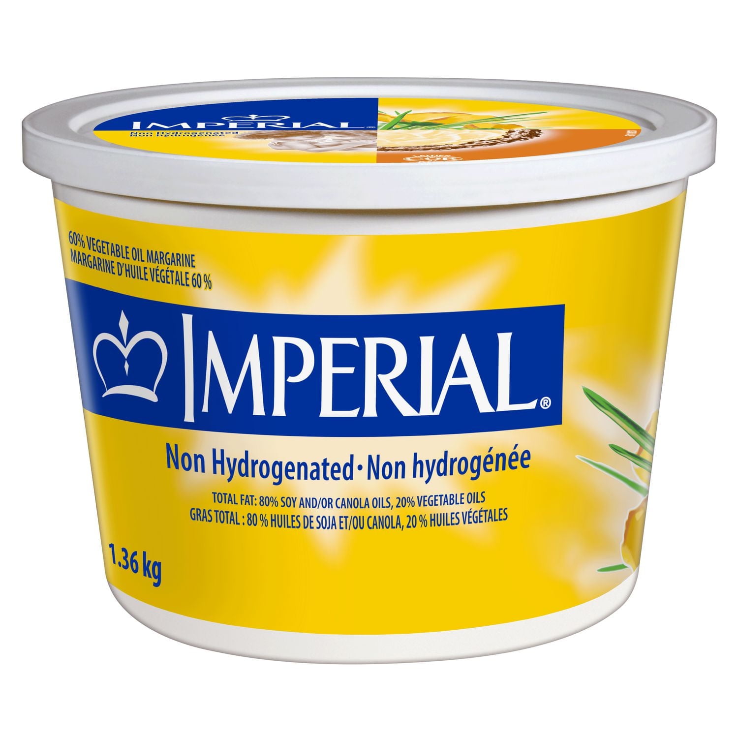 Click here for Imperial Non-Hydrogenated Margarine 1.36 Kg prices