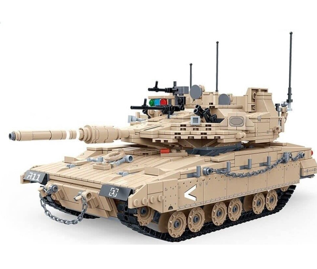 Israeli Merkava MK 4M Main Battle Tank Toy Bricks Set | General Jim's ...