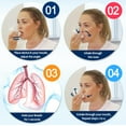 Breathing Exercise Device for Lungs, Acapella Flutter Valve, Natural ...