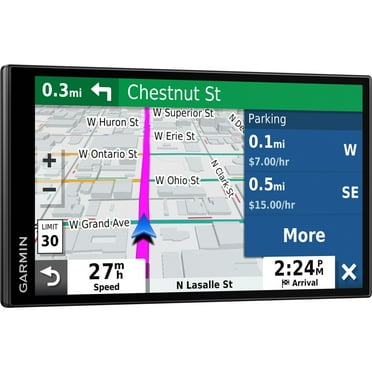 Garmin DriveSmart 65 Navigator with Traffic, Cable & Weighted GPS Dash ...