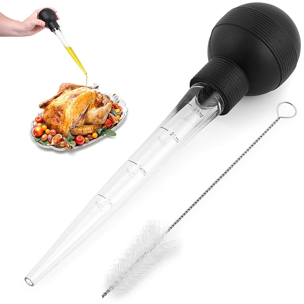 Basters black Turkey Baster Syringe Pipe for Basting Marinating Kitchen ...
