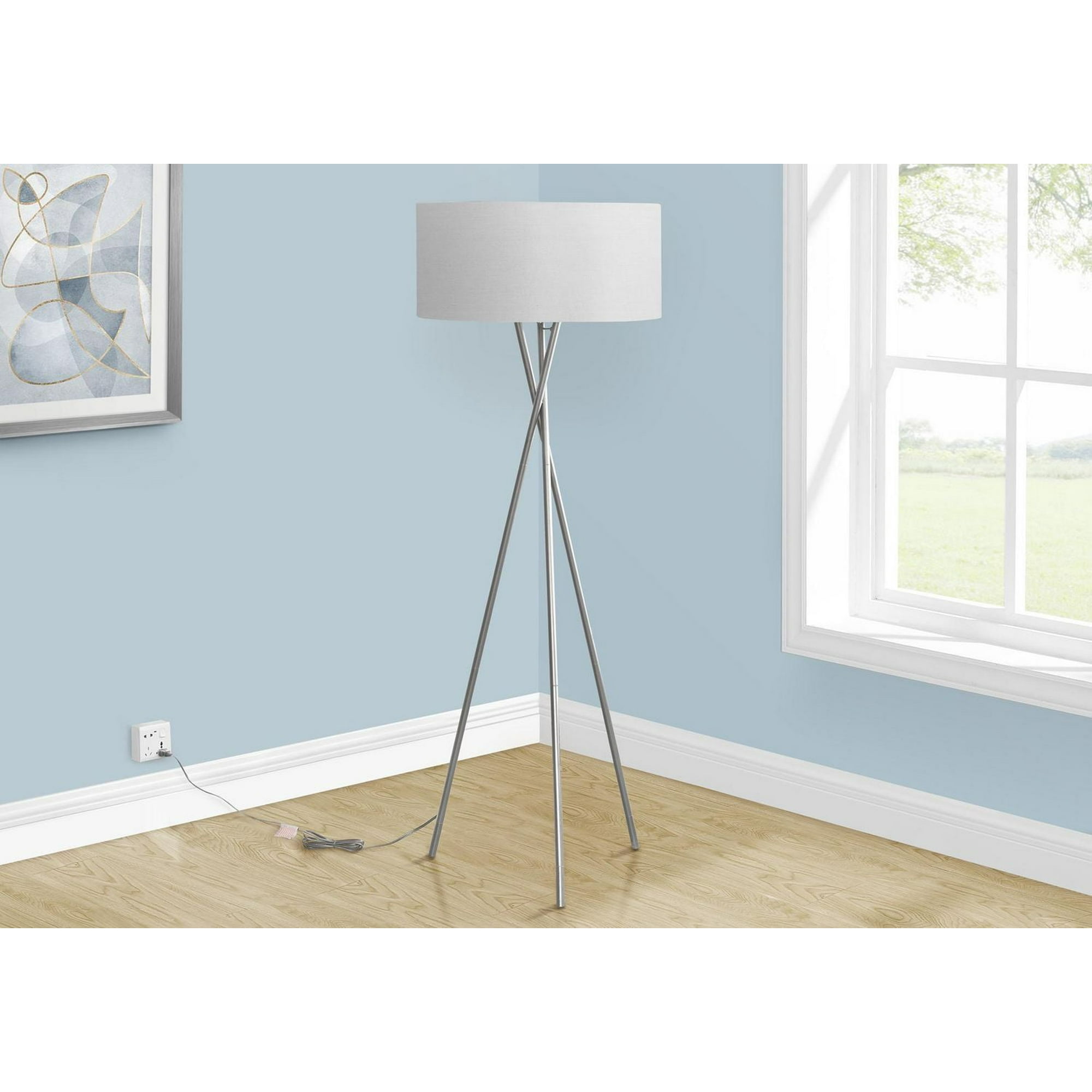 Click here for Monarch Specialties Lighting  62H  Floor Lamp  Nic... prices