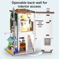 Cada LED City Japanese Street View Bricks Shop LED Japanese Steamed Bun ...