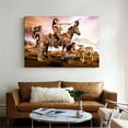 AEFER Native American Wall Art Indian Tribal Women Female Warriors ...