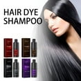 Hair Dye Shampoo for Men and Women,Quick,Easy,Safe Hair Color Solution ...