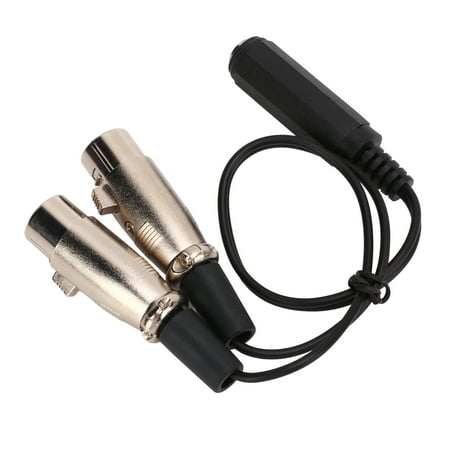 Audio Splitter, Little Distortion Sheath Breakout Cable 3 Pin For Music ...