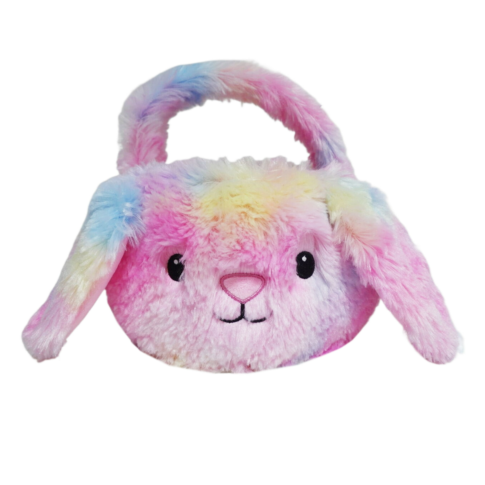 Click here for Way To Celebrate Easter Plush Basket Bunny Pink prices