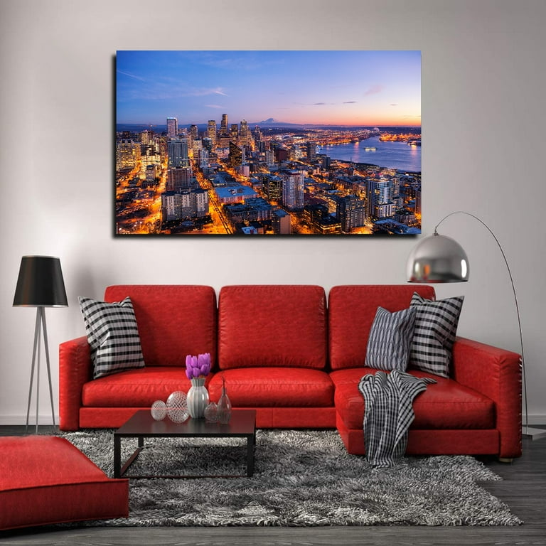 Seattle Skyline Wall Art