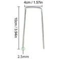 Clearance! 4 Inch Galvanized 20Pcs Anti Ground Sod Pins Yard Stakes For ...