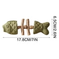 2026 New Creative Fish Bone Cat Dental Chew Toy - Durable Wooden Feline ...