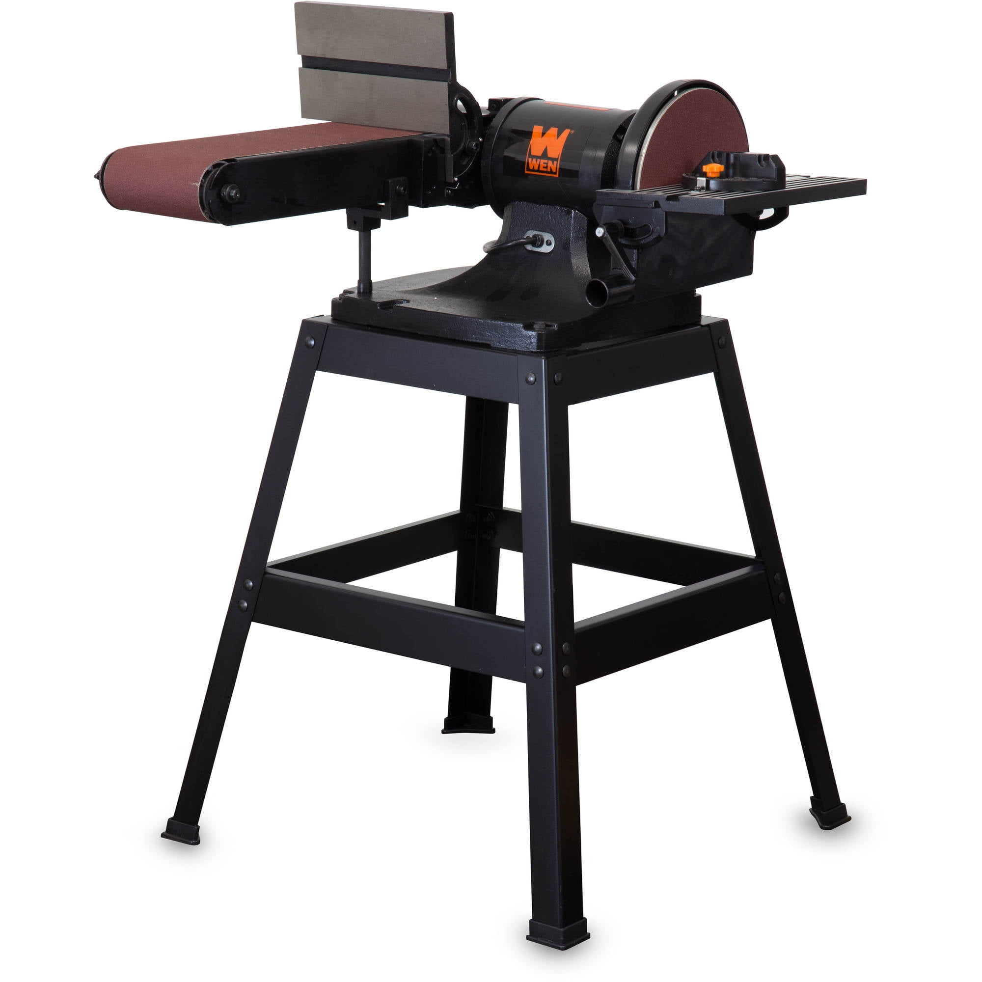 WEN 6 X 48 Inch Belt And 9 Inch Disc Sander With Stand 6509 Walmart