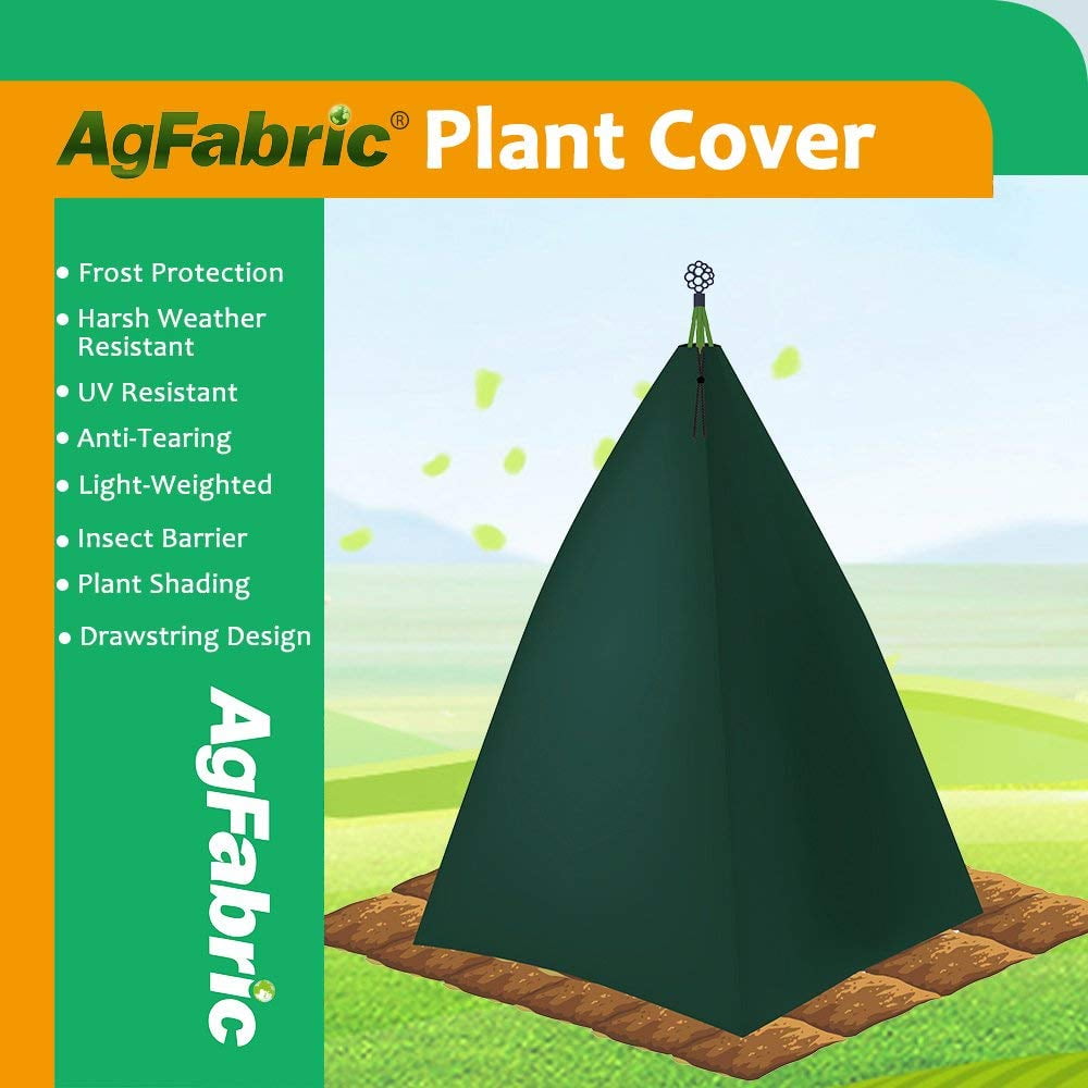 Agfabric Plant Cover Warm Worth Frost Blanket - 1.5 oz Fabric of 30 ...