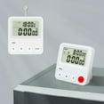 Ciwanning Countdown Timer Tabletop Wall Mount Alarm Clock 24 Hours ...