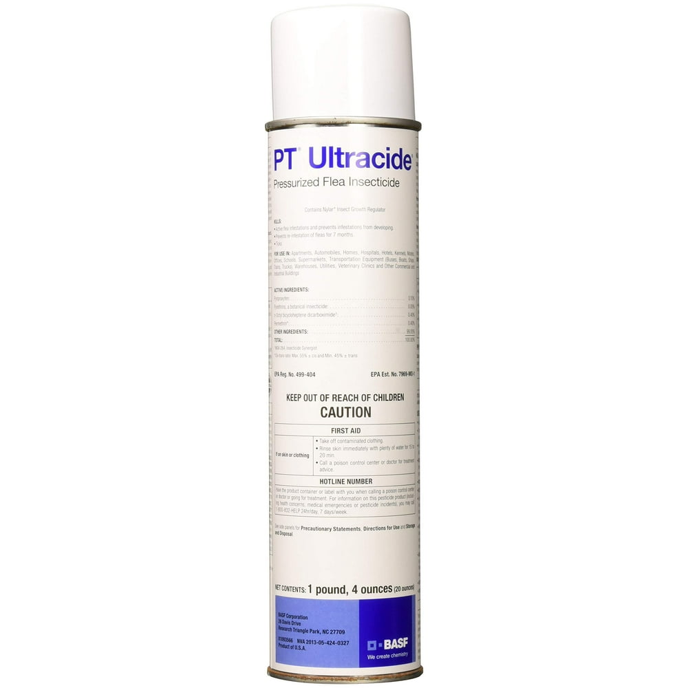 BASF 671858 PT Ultracide Pressurized Flea Insecticide, 20oz - Walmart ...